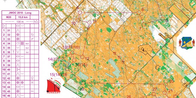 JWOC 2018 Long: Maps and Results | World of O News