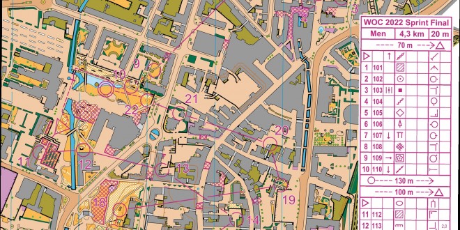 WOC 2022 Individual Sprint: Maps, Results and Analysis | World of O News
